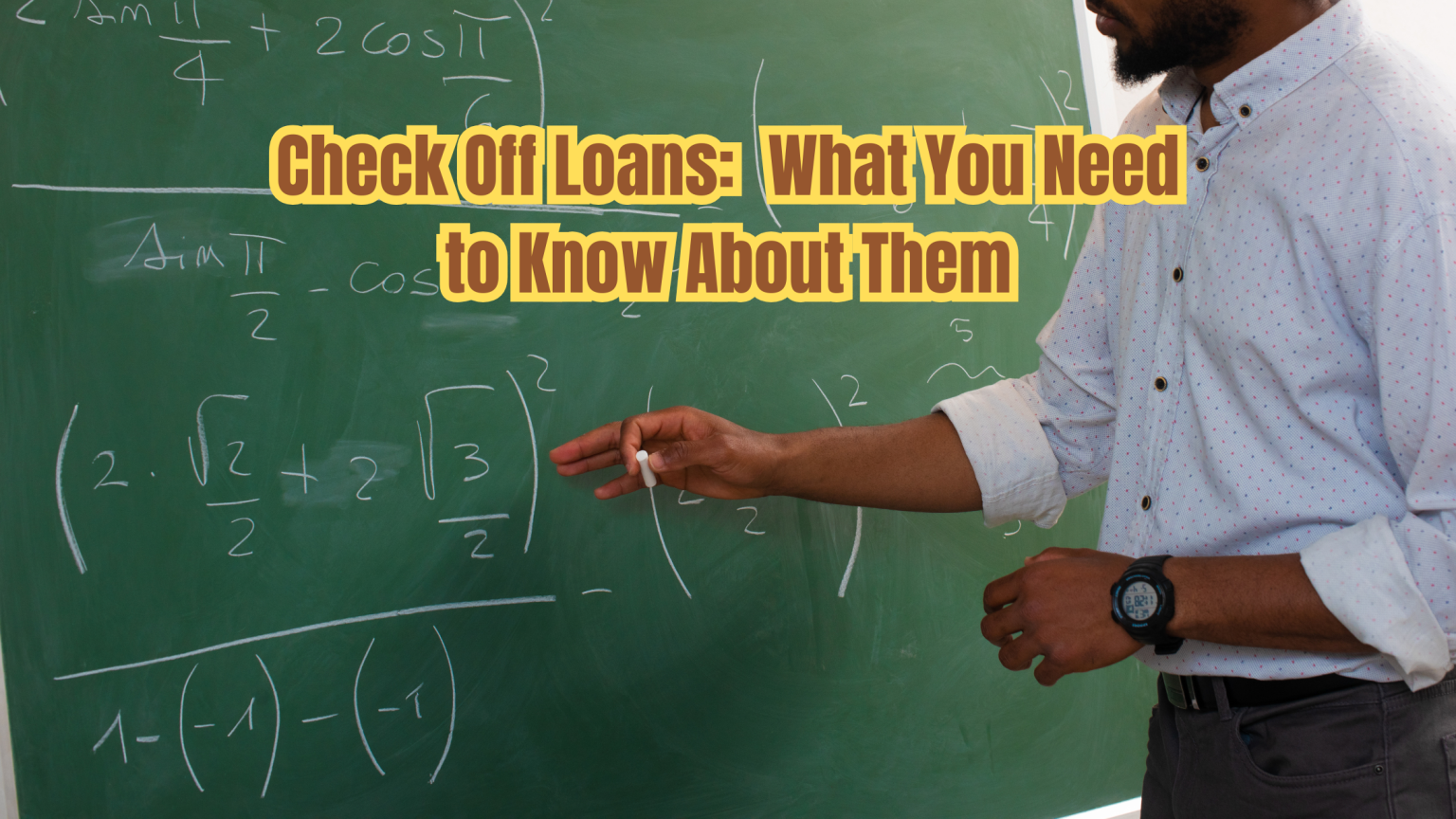 Check Off Loans: What You Need to Know About Them - Roots Credit ...